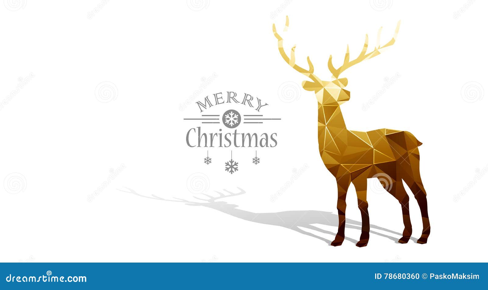 Low Poly Deer Vector Head Design. Royalty-Free Stock Image ...