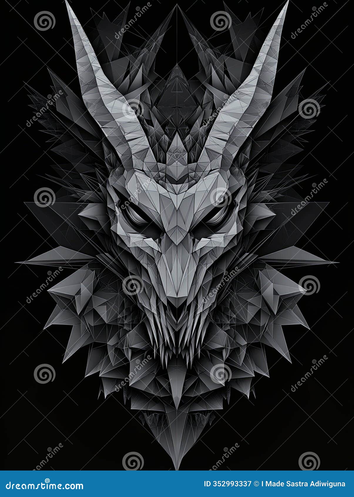 3D Demonic Creature Staring Through A Slot In A Door Royalty-Free Stock ...