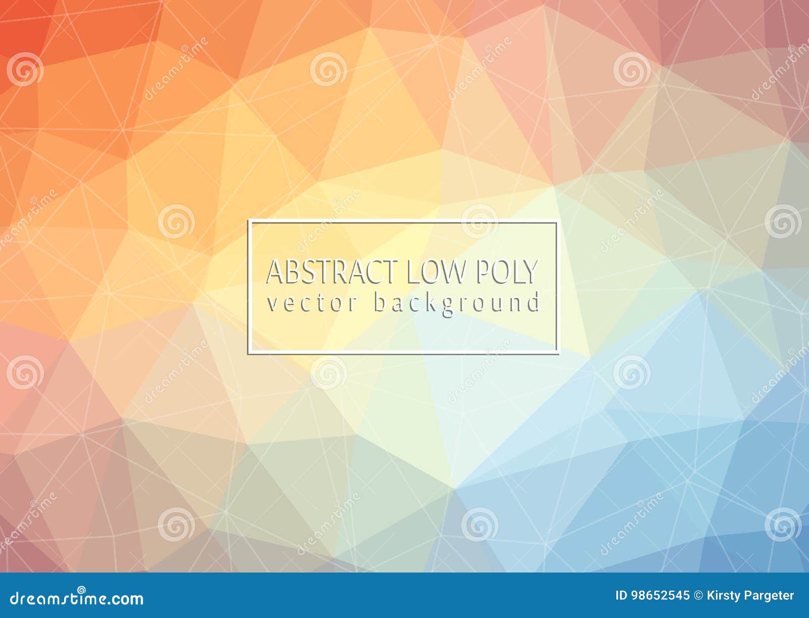 Low poly design stock vector. Illustration of background - 98652545
