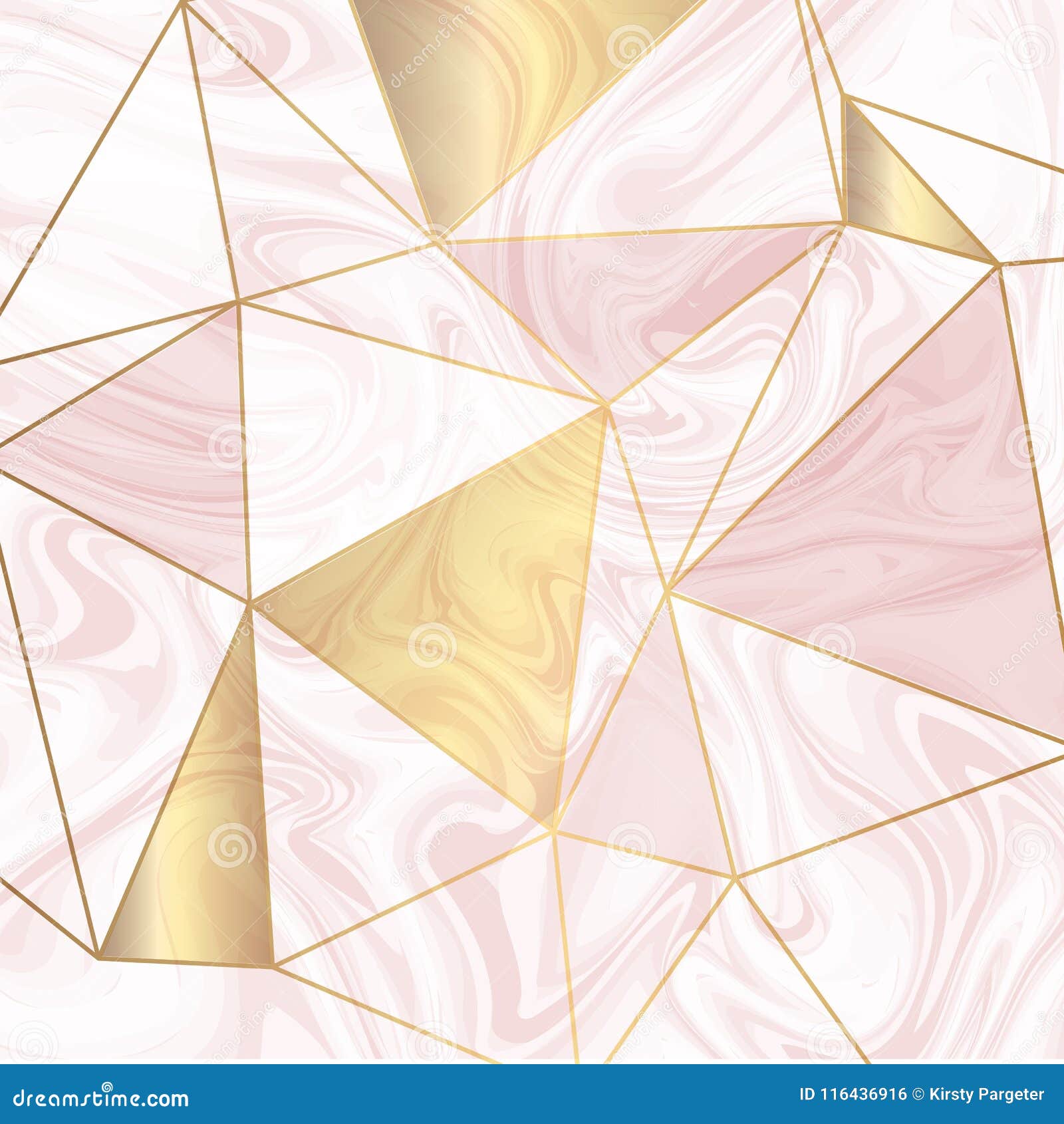 Low Poly Design on Marble Texture Stock Vector - Illustration of ...