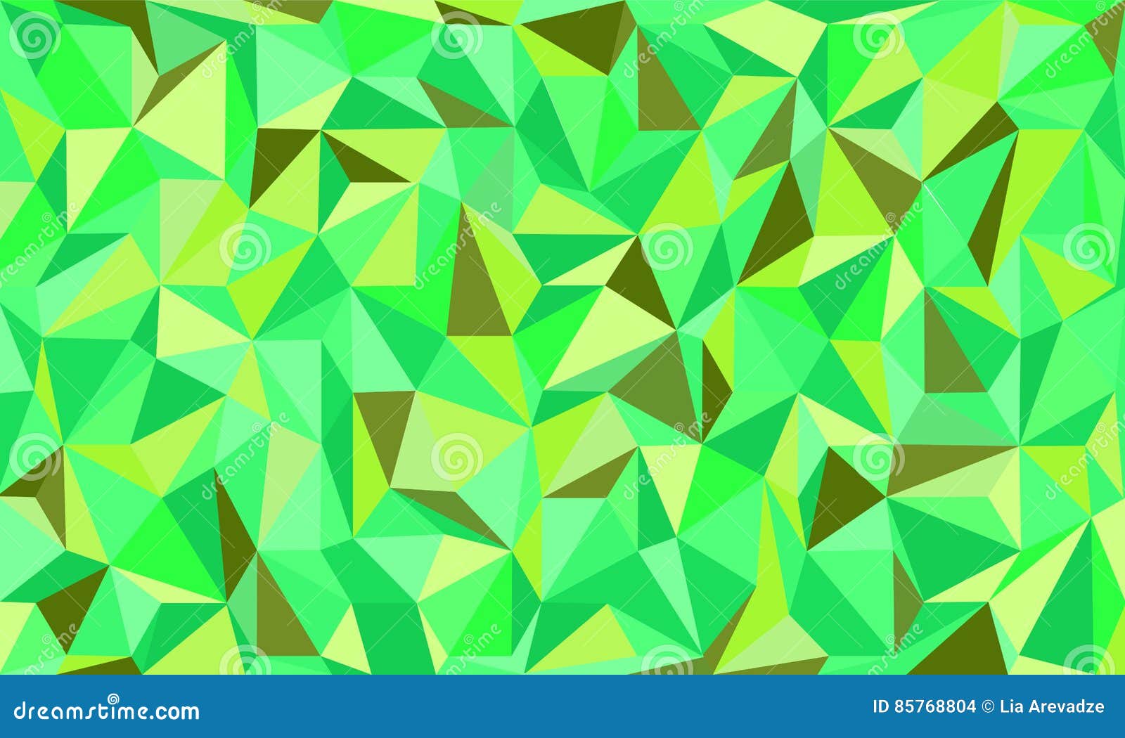 Low Poly Eco Green Abstract Background in Curve Stock Vector ...