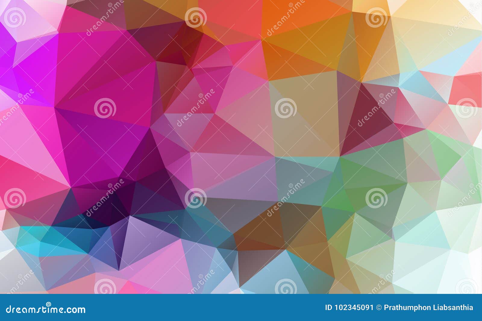 Low Poly Geometric Background Consisting of Triangles Stock Vector ...