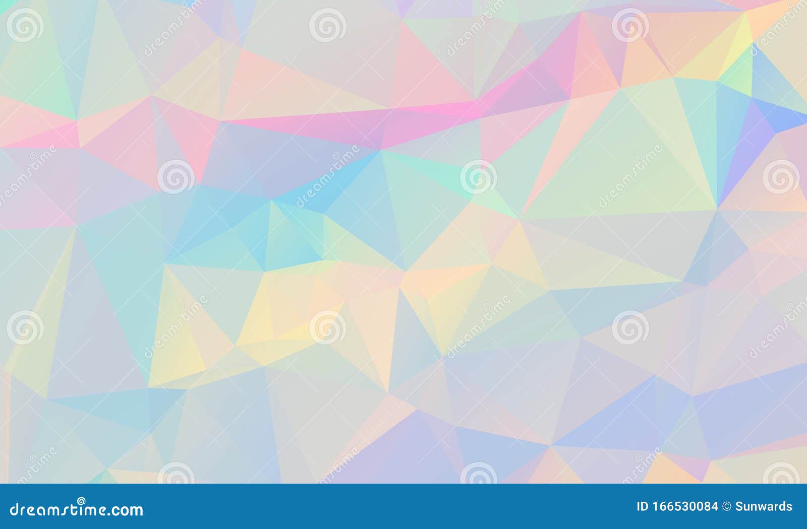 Low Poly Grid Holographic Triangles Background Stock Vector ...