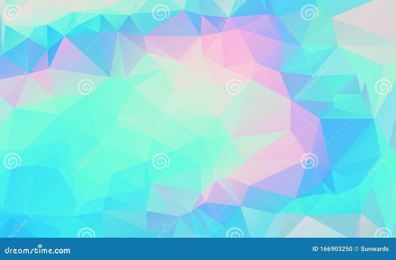Low Poly Grid Holographic Triangles Background Stock Vector ...