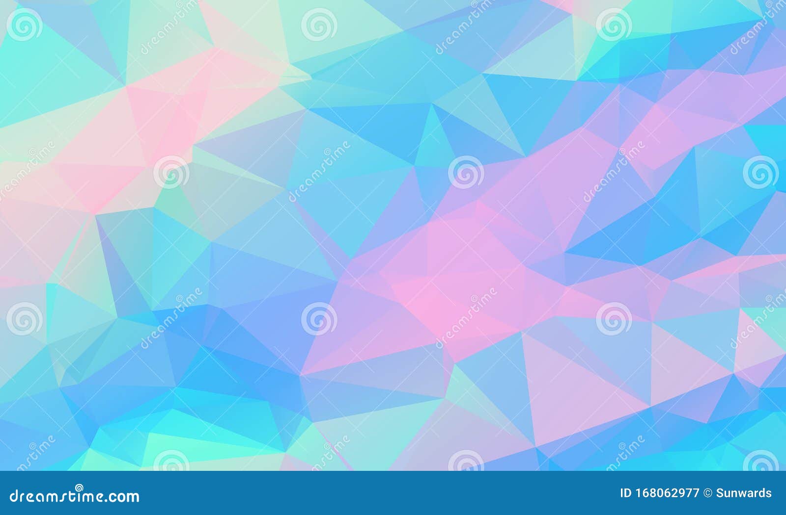 Low Poly Grid Holographic Triangles Background Stock Vector ...