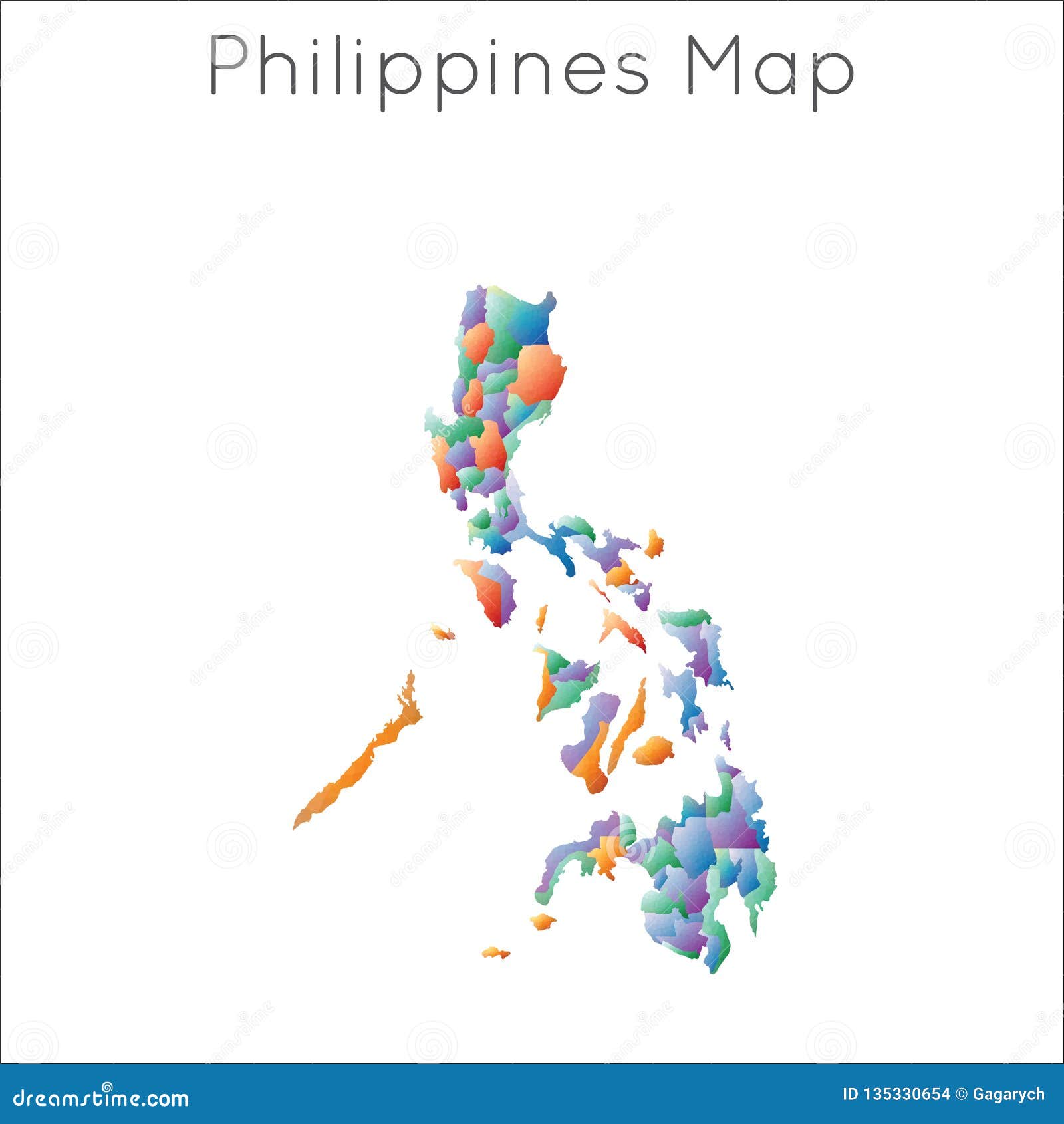 Low Poly Map of Philippines. Stock Vector - Illustration of patriot ... Low Poly Map of Philippines. Stock Vector - Illustration of patriot ...
