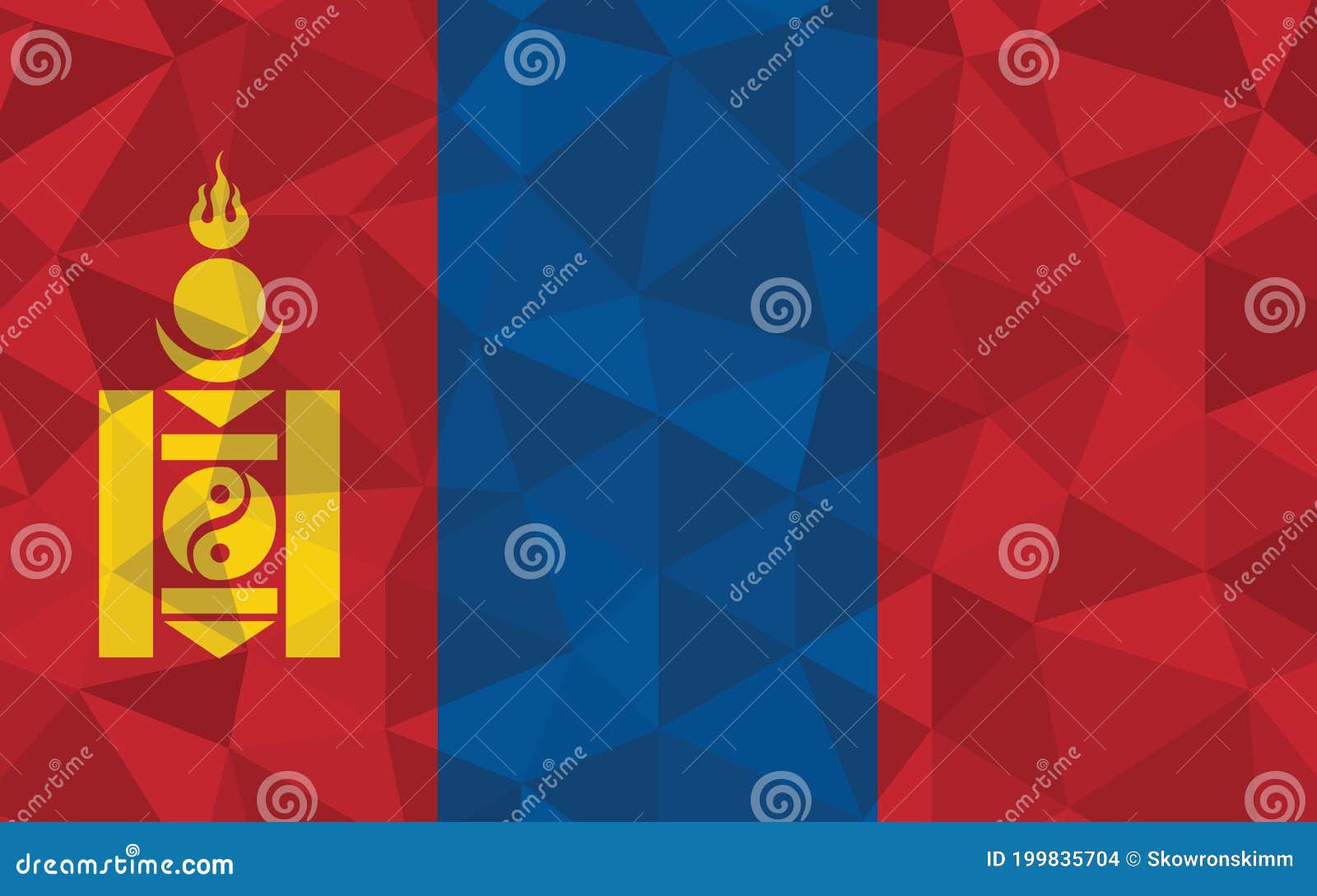 Vector Mongolian Symbols Royalty-Free Illustration | CartoonDealer.com ...