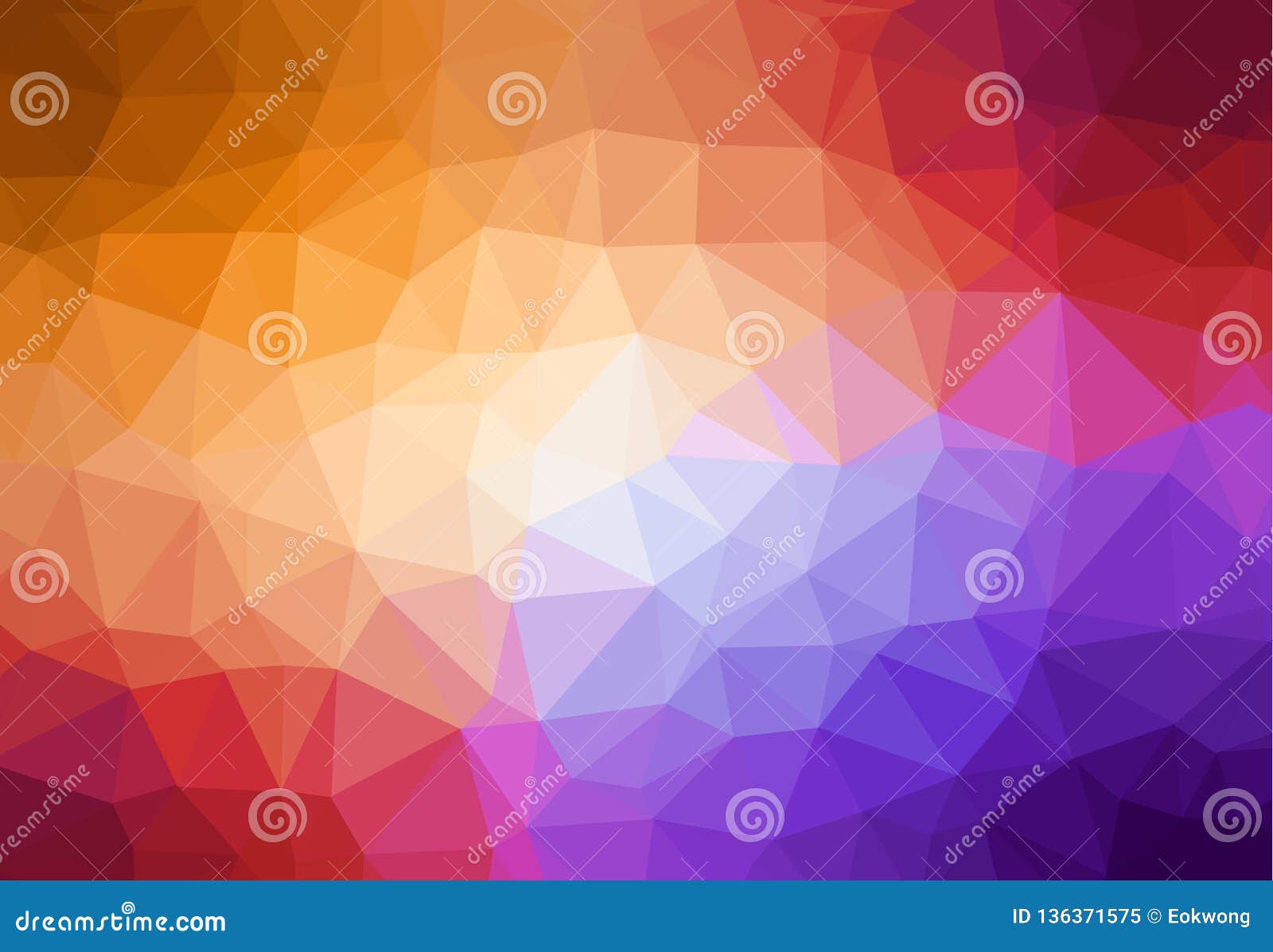 Low Poly Multicolour Background Design Stock Illustration ...