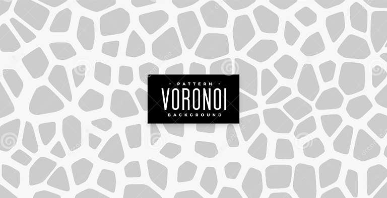 Low Poly Pattern Abstract Background with Voronoi Effect Stock Vector ...
