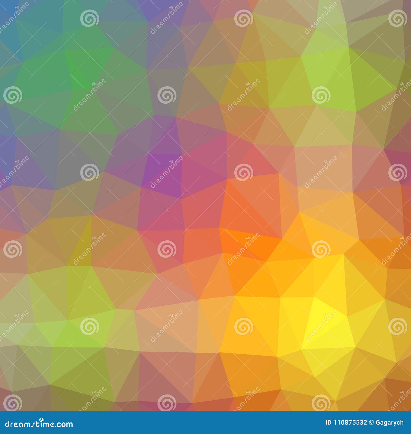 Low poly pattern design. stock vector. Illustration of crystal - 110875532
