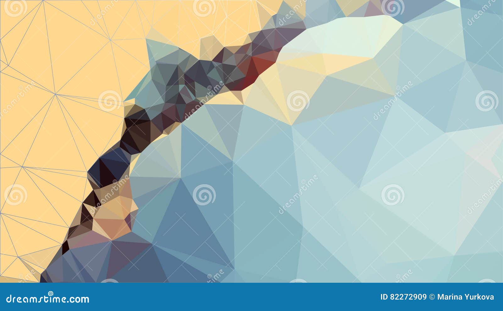 Low Poly pattern stock illustration. Illustration of polygon - 82272909