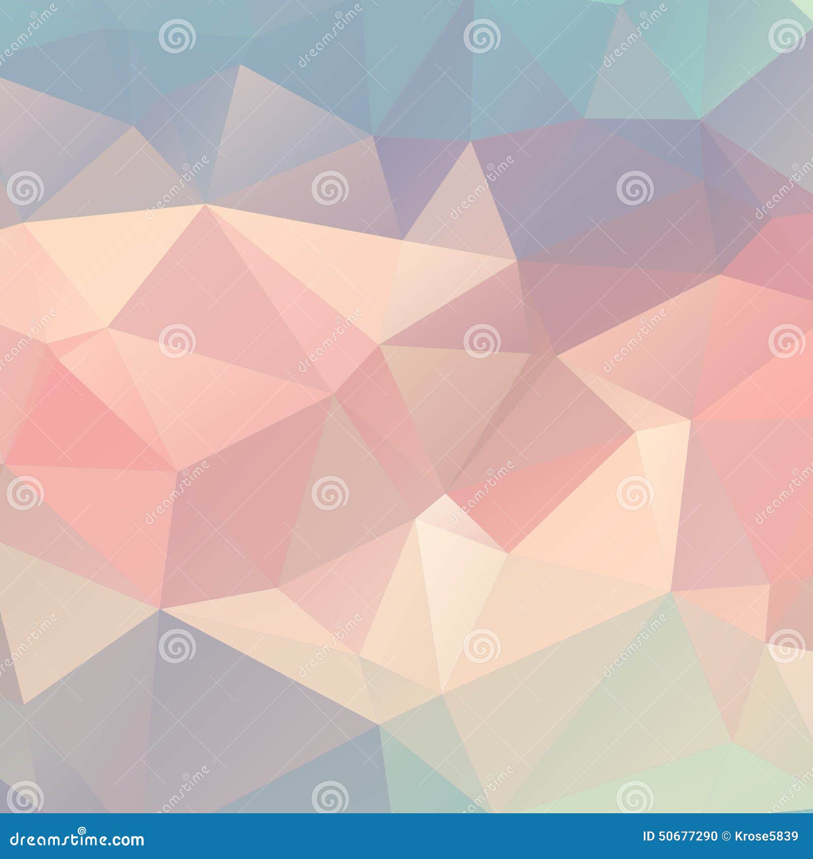 Low Poly Rainbow Abstract