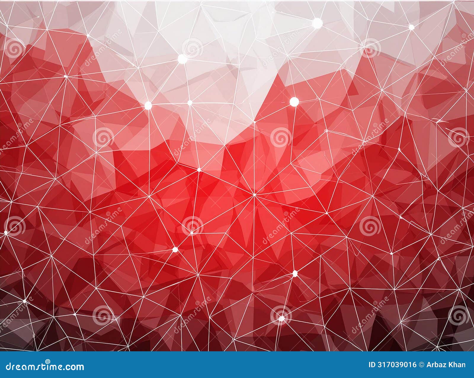 Low Poly Red and White Background Stock Illustration - Illustration of light, concept: 317039016