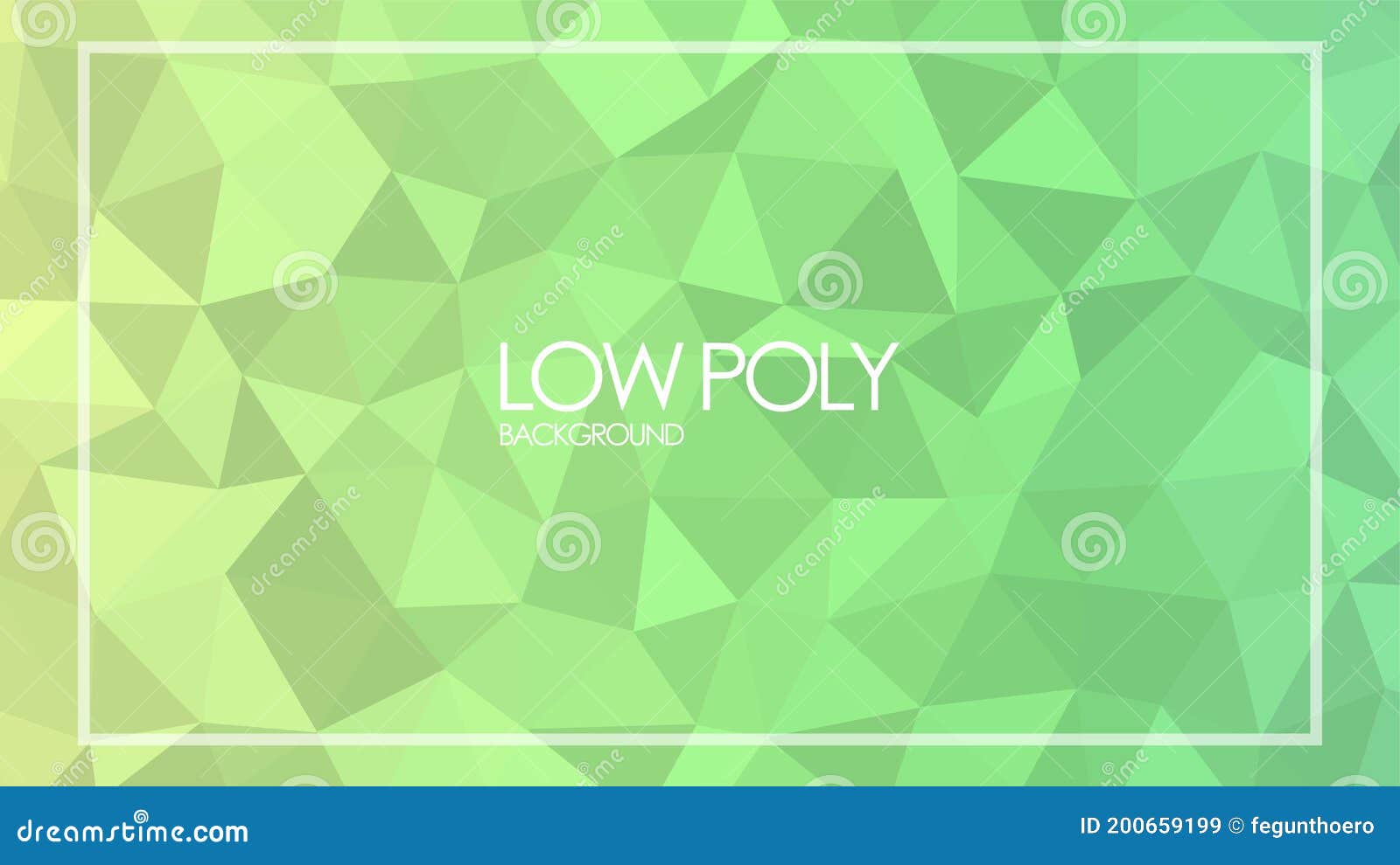 Low Poly Shape. Gradient Color Background Template Stock Vector ...