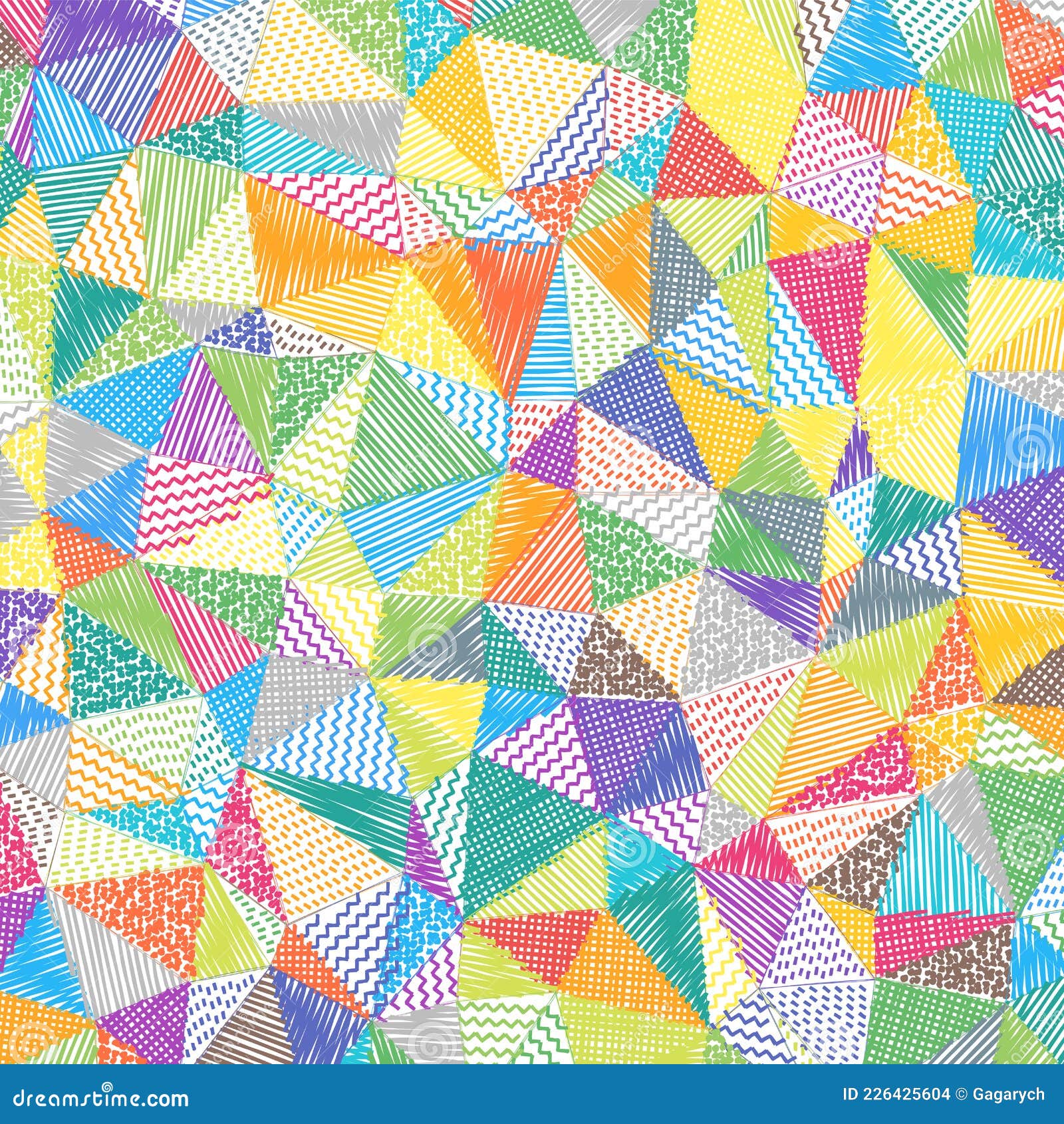 Attractive Square Pattern With Different Color Combination- Pattern ...