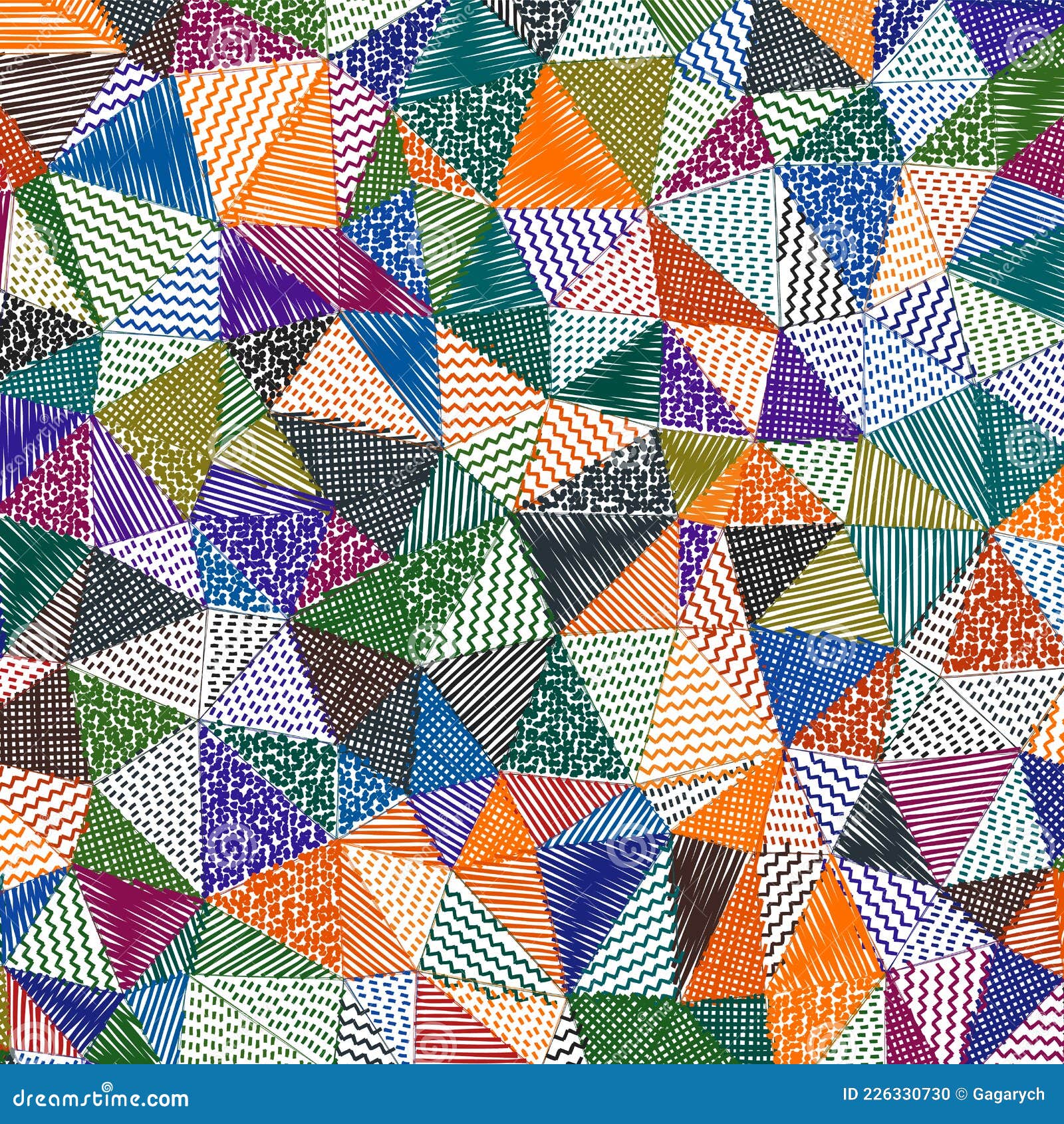 Attractive Square Pattern With Different Color Combination- Pattern ...