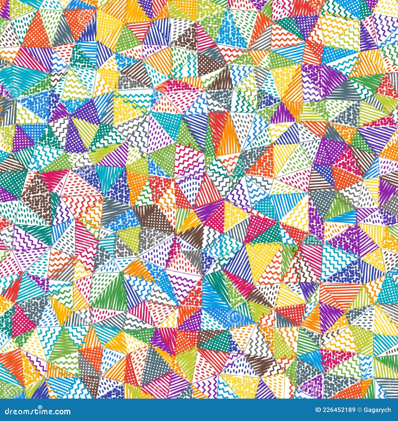 Attractive Square Pattern With Different Color Combination- Pattern ...