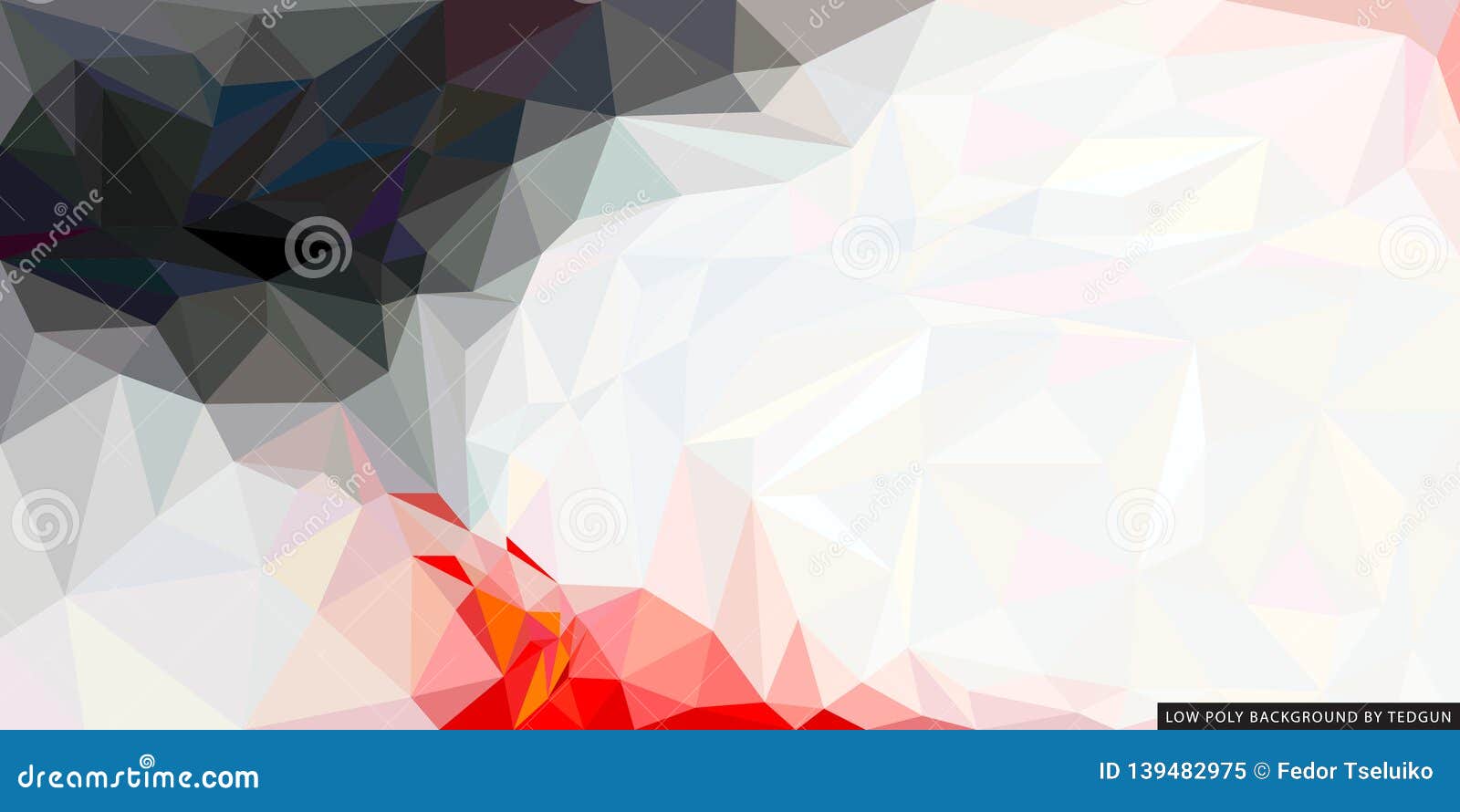 Low Poly Style Background. Abstract Graphic Effect Stock Vector ...