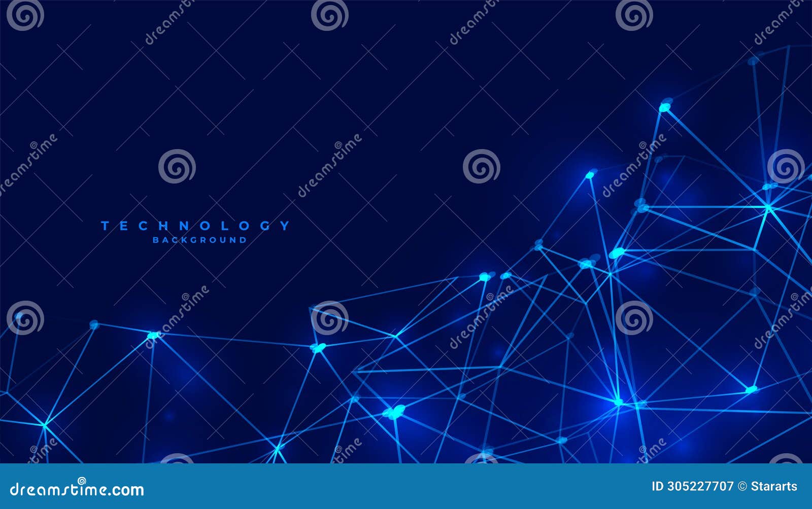 Low Poly Style Digital Web Mesh Techno Wallpaper for Network Connection ...