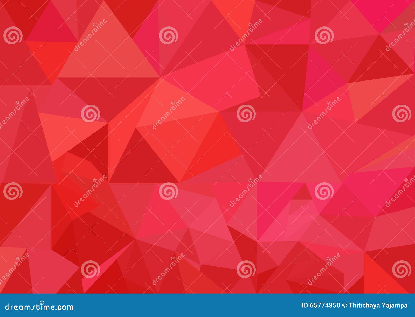 Low Poly Style Vector, Red Low Poly Design, Low Poly Style Illustration ...