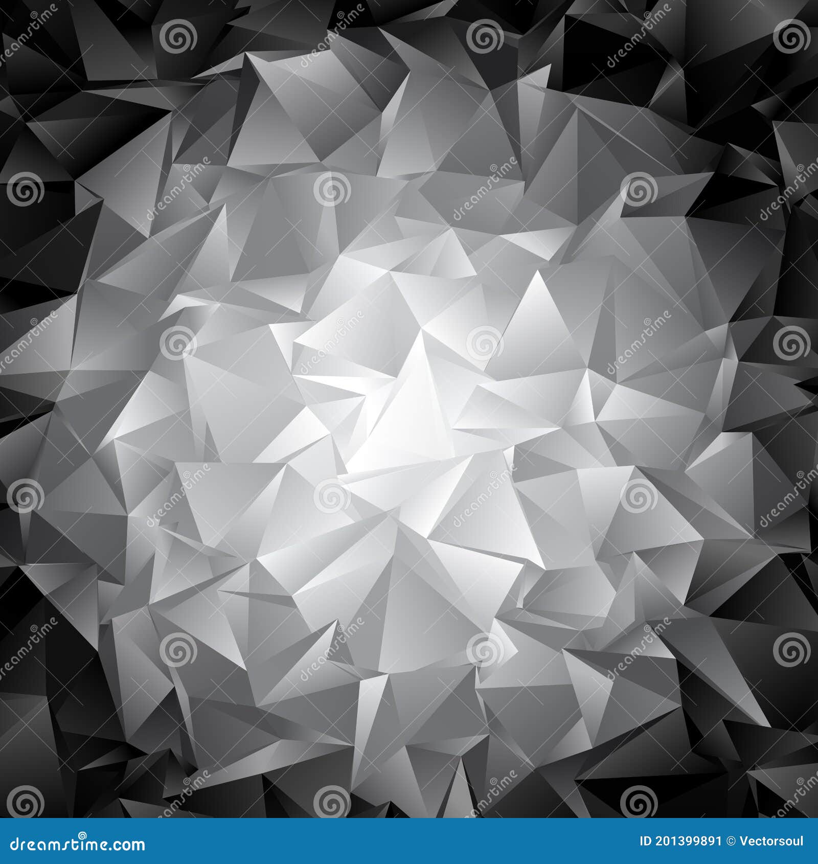Low Poly Triangular, Triangles Vector Background. Shatter, Crumple ...
