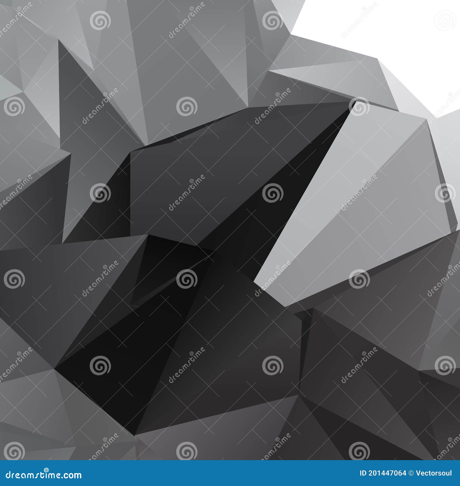 Low Poly Triangular, Triangles Vector Background. Shatter, Crumple ...