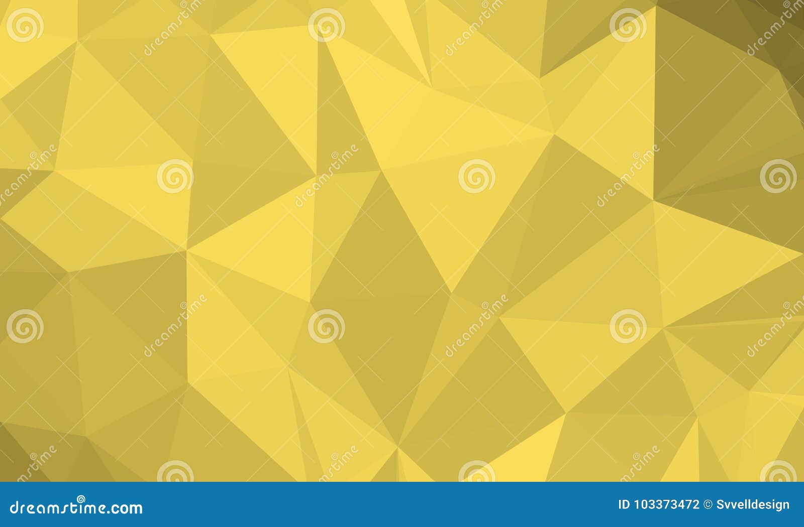 Gold Low Poly Background stock vector. Illustration of octagon - 103373472