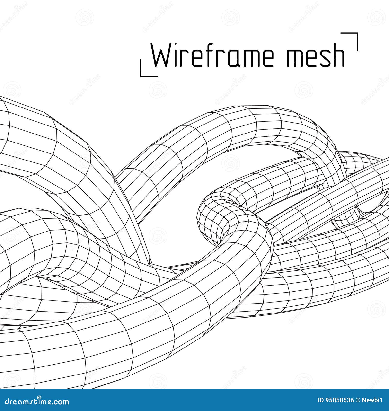 Low Poly Vein or Wire Wireframe Mesh Background. Stock Vector ...