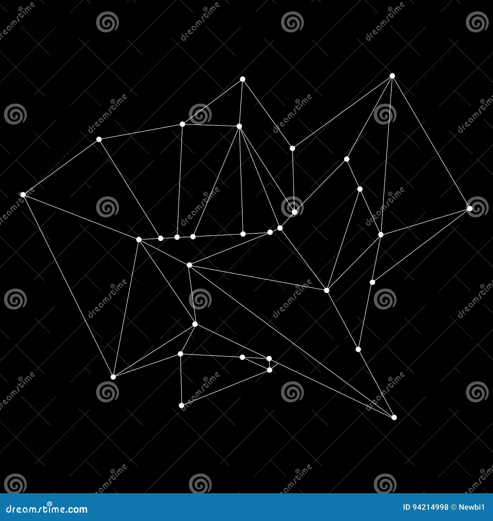 Low Polygon Geometry Vector Element Stock Vector - Illustration of ...