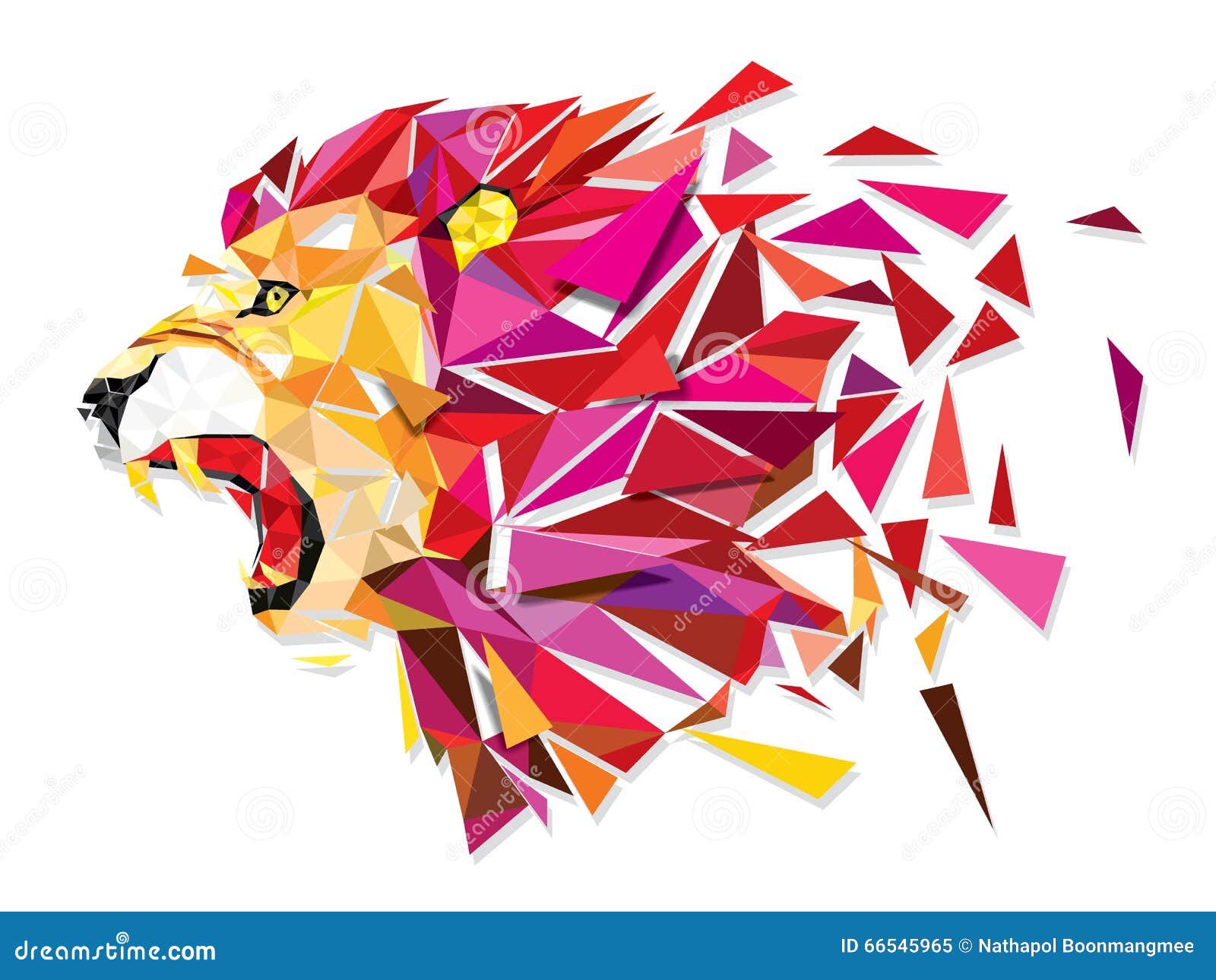 Geometric Lion Stock Illustrations – 3,243 Geometric Lion Stock ...