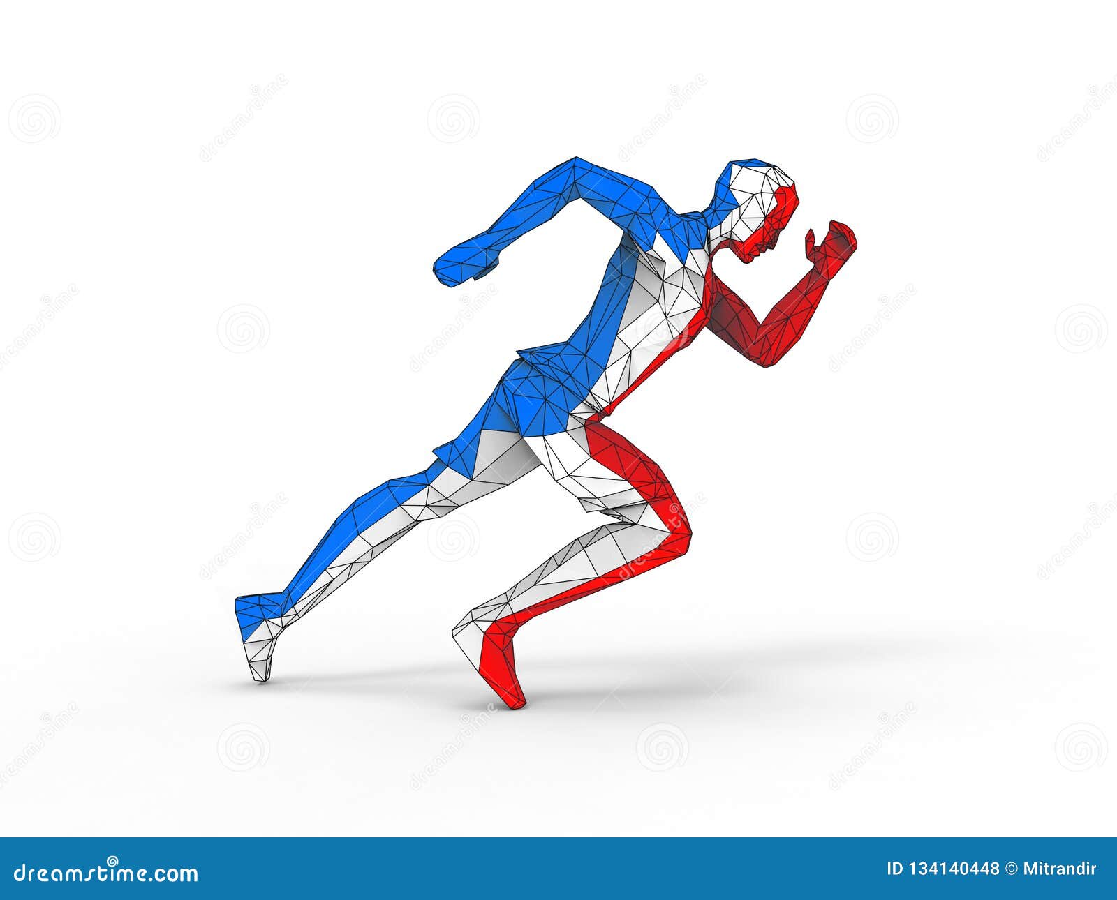 Running Man Polygon Illustration | CartoonDealer.com #50029092 Running Man Polygon Illustration | CartoonDealer.com #50029092