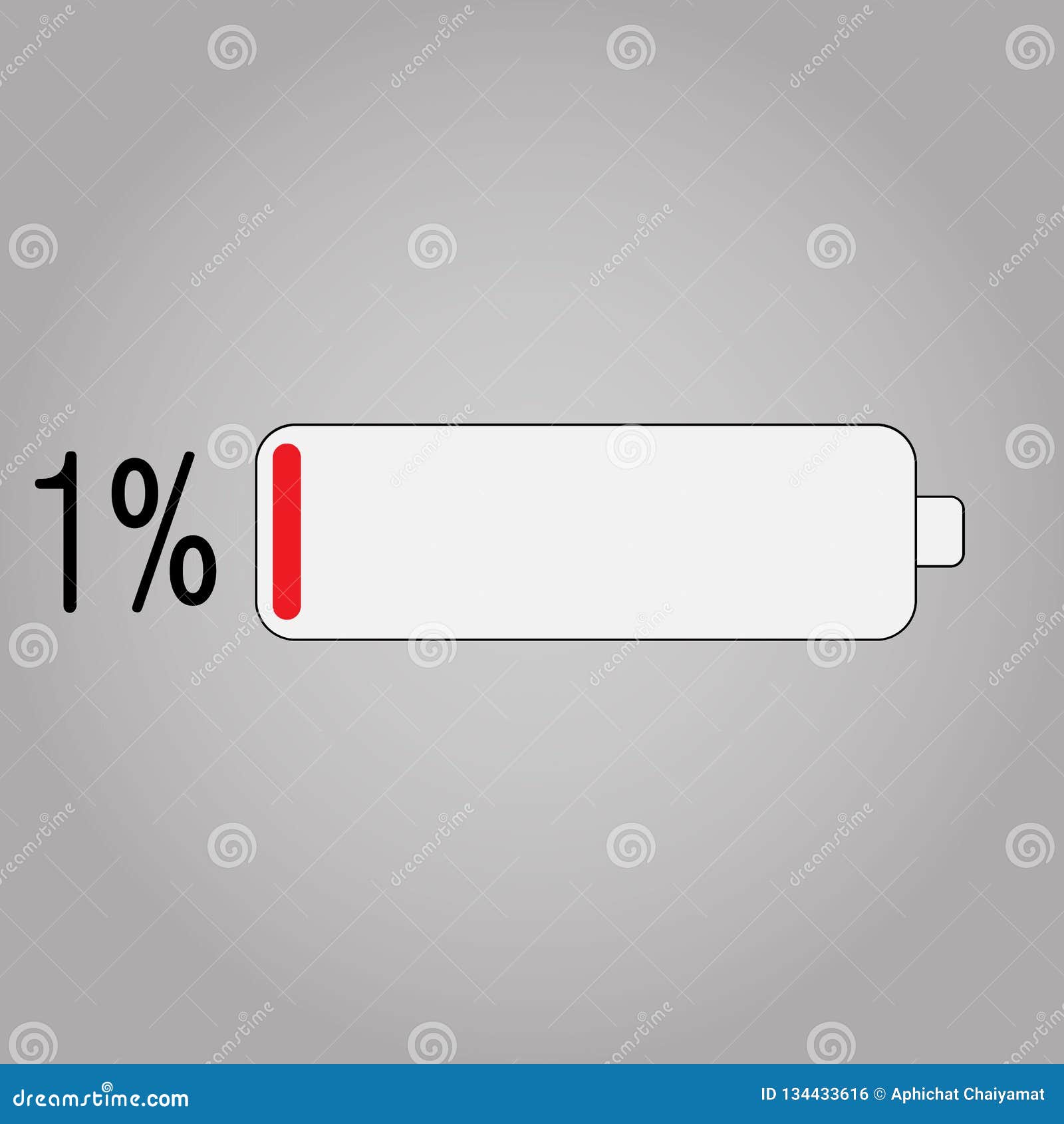 Low power icon stock illustration. Illustration of electric - 134433616