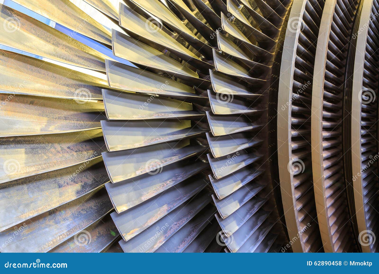 Low pressure turbine. stock photo. Image of turbine, speed - 62890458