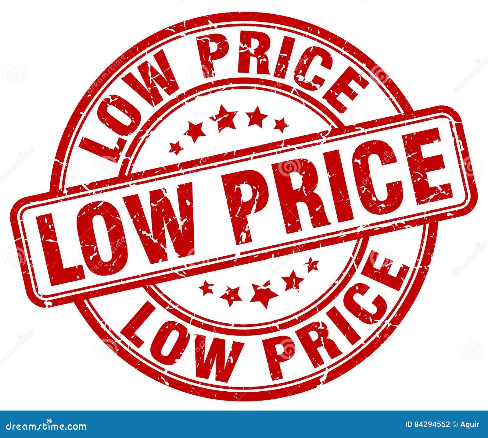 Low price red stamp stock vector. Illustration of circle - 84294552