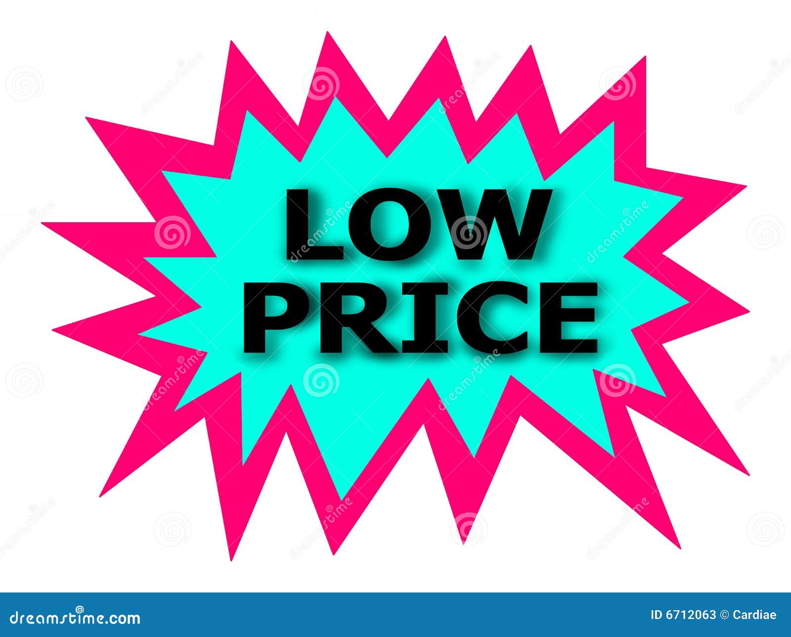 LOW PRICE tag stock illustration. Illustration of element - 6712063