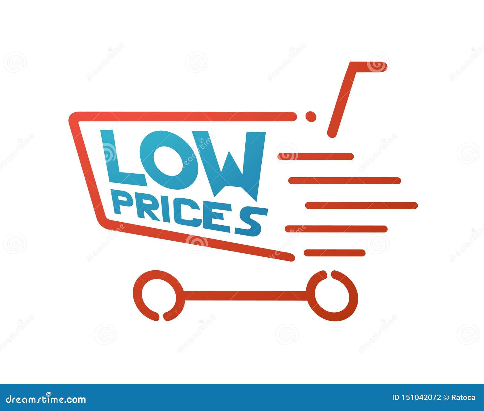 Low prices symbol stock vector. Illustration of shop - 151042072