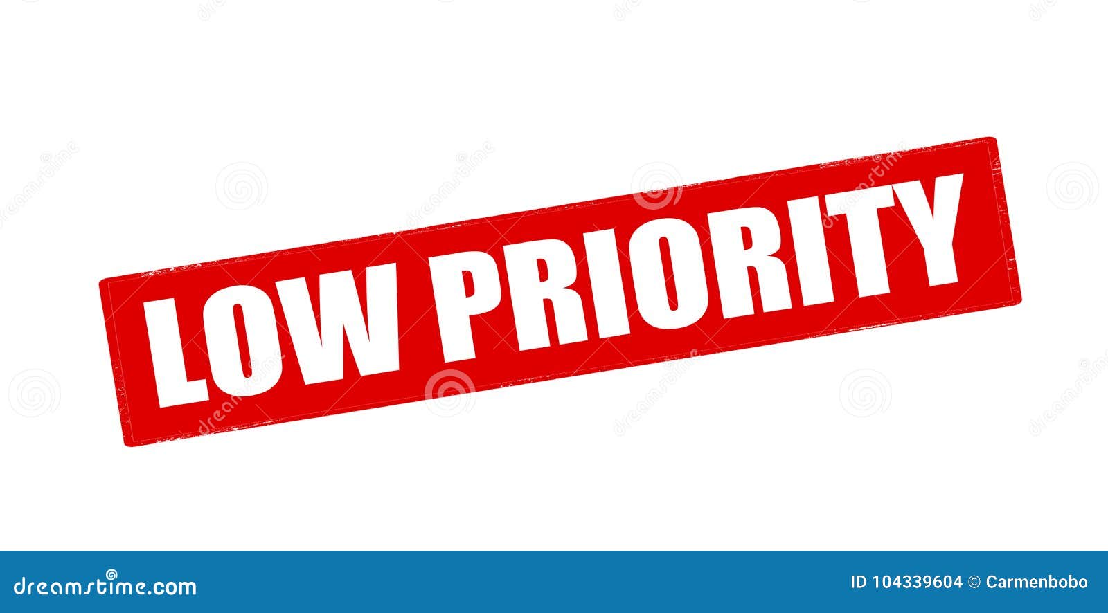 Low priority stock vector. Illustration of stamp, inside - 104339604