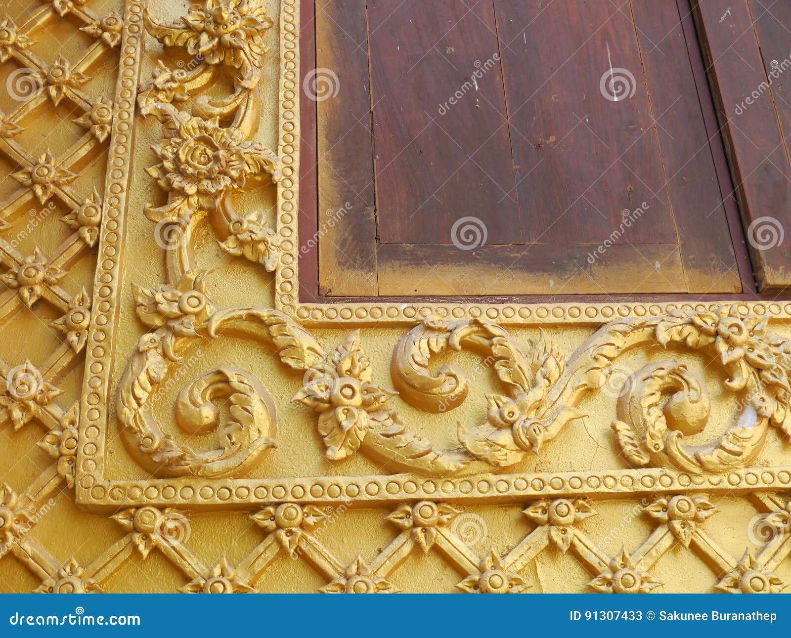 Low relief sculpture stock image. Image of culture, thai - 91307433