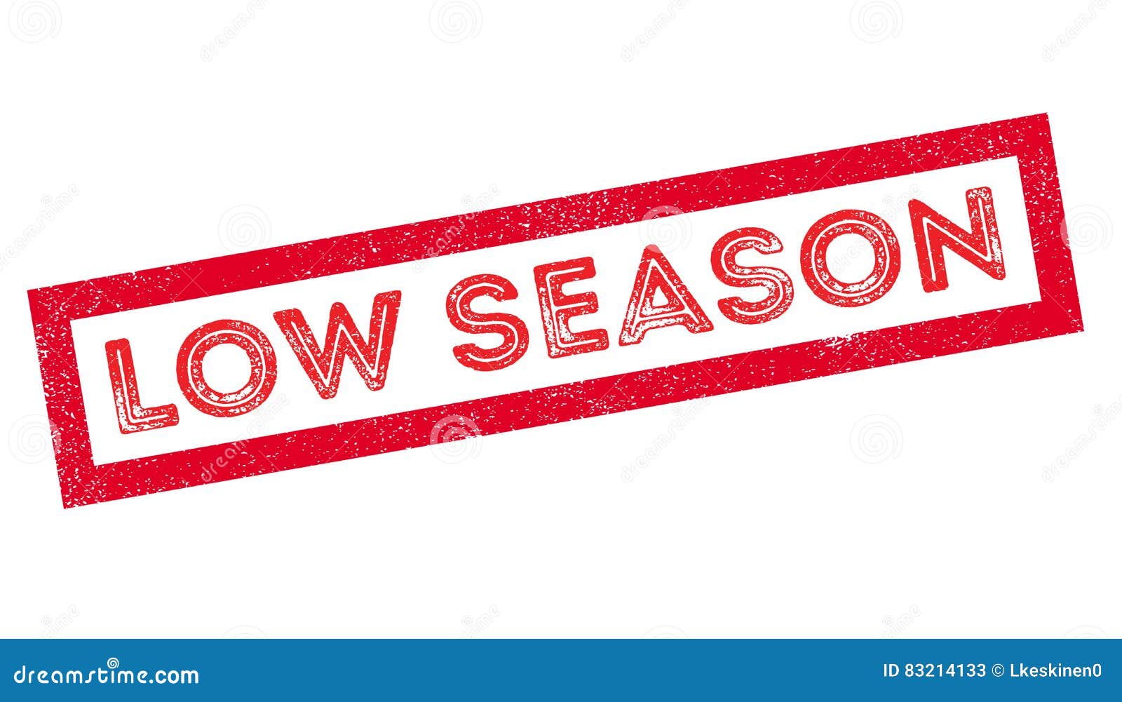 Low Season rubber stamp stock illustration. Illustration of finance ...