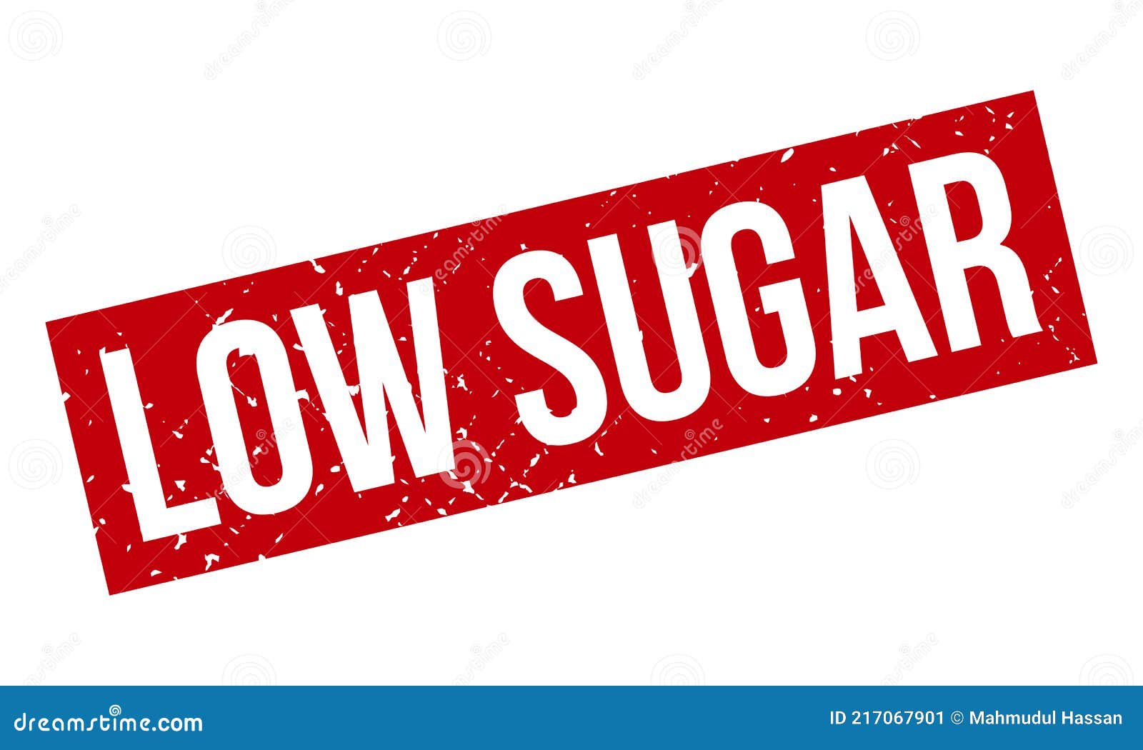 Low Sugar Rubber Grunge Stamp Seal Vector Illustration Stock Vector ...