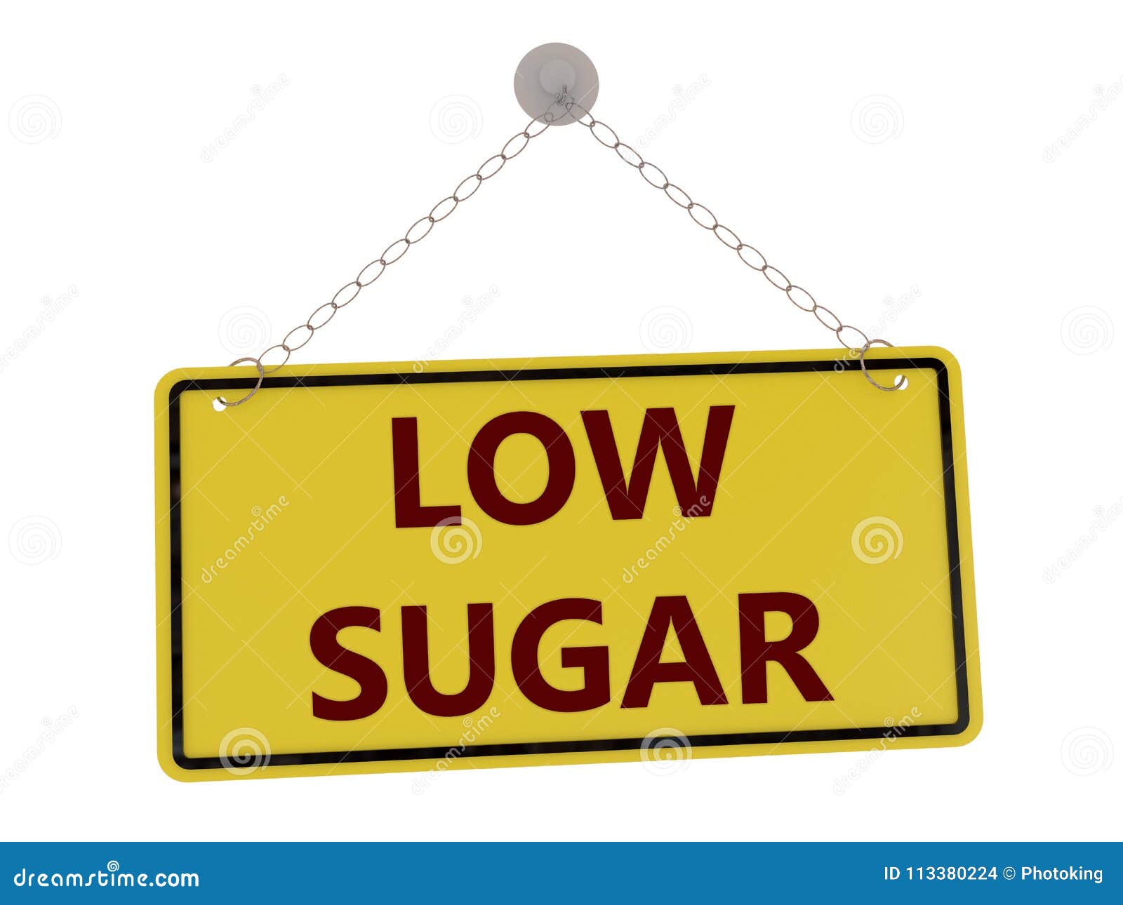 Low sugar sign stock illustration. Illustration of obesity - 113380224