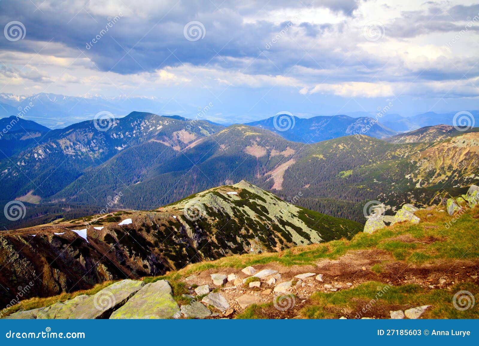 Low Tatras View stock image. Image of nature, beautiful - 27185603