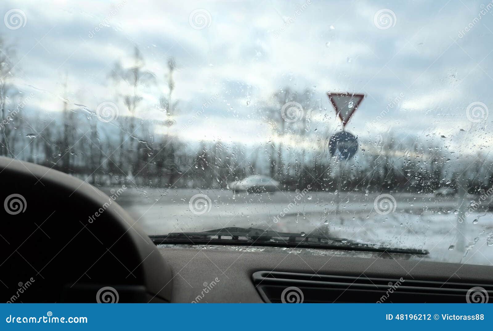 Low Visibility stock photo. Image of vehicle, exit, road - 48196212