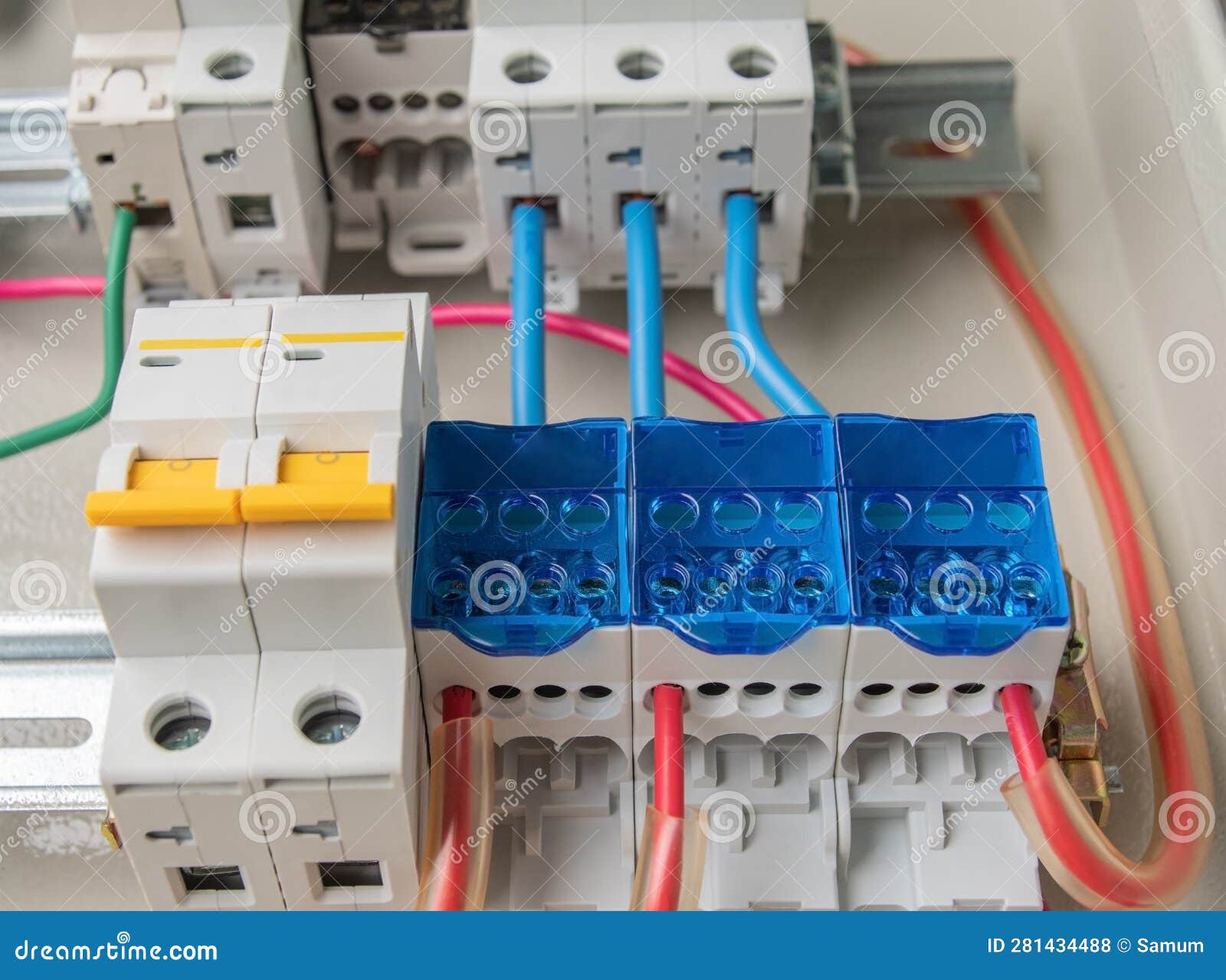 Low voltage box stock photo. Image of tech, component - 281434488