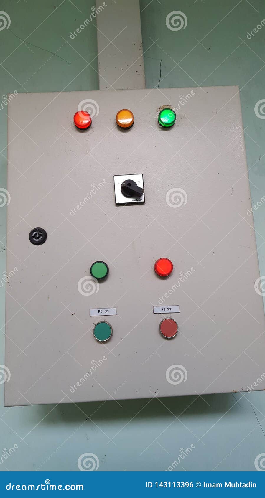 Low-voltage Cabinet, Panel Box for Control Power Consumtion Stock Photo ...