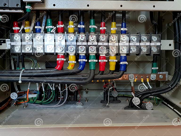 Low Voltage Cable Termination Stock Image - Image of energy, circuit ...
