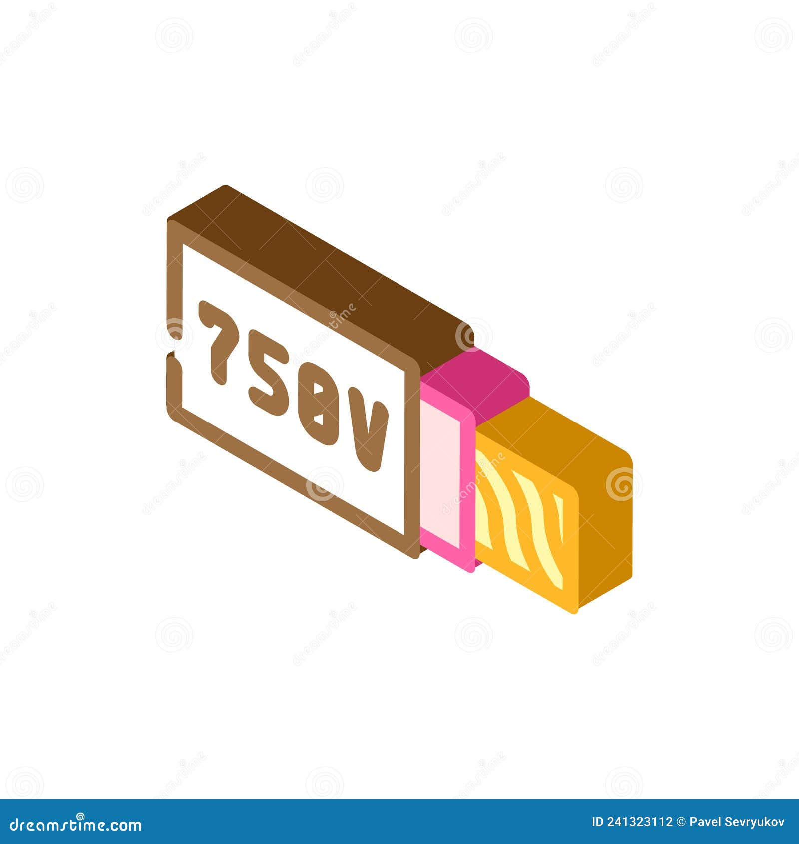 Low Voltage Cables Isometric Icon Vector Illustration Stock Vector ...