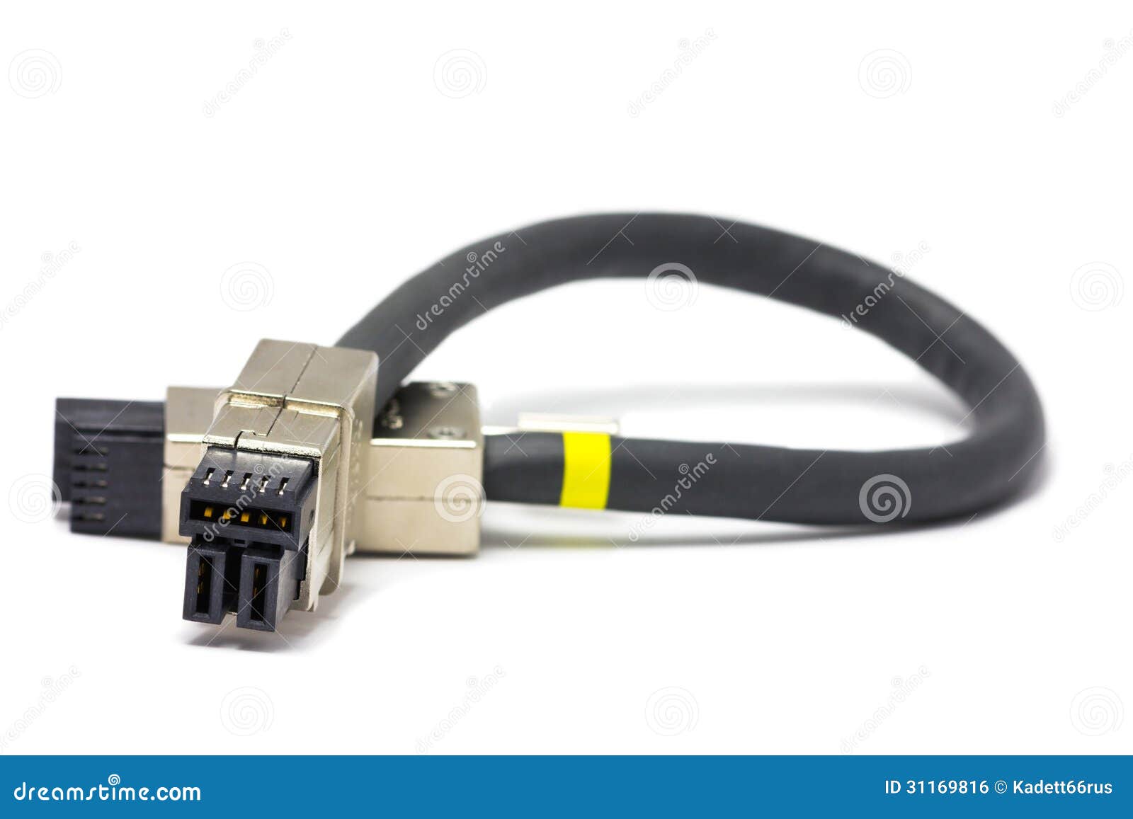 Low Voltage RPS Power Cable. Stock Photo - Image of macro, ecommerce ...