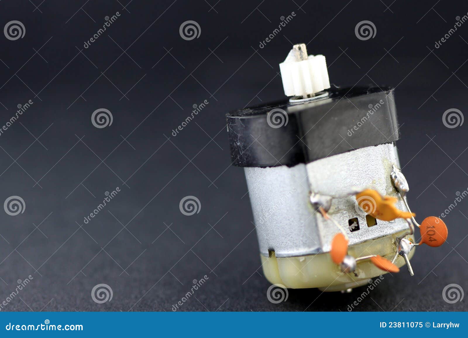 Low Voltage Small Electric Motor Stock Image - Image of electrical ...