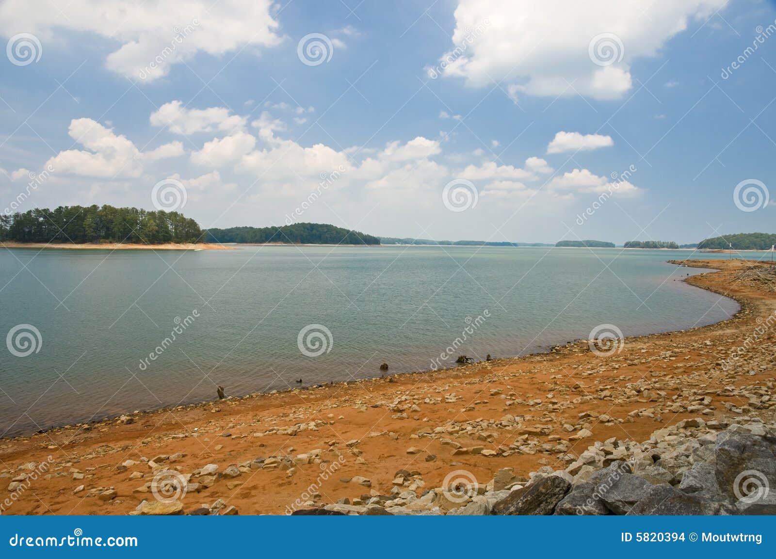 Water Levels Lake Roosevelt Royalty-Free Stock Photography ...